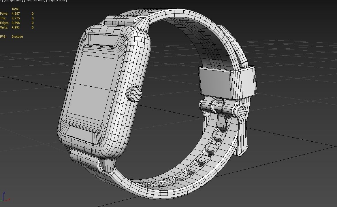 3D model Smart Watch 02 VR / AR / low-poly | CGTrader