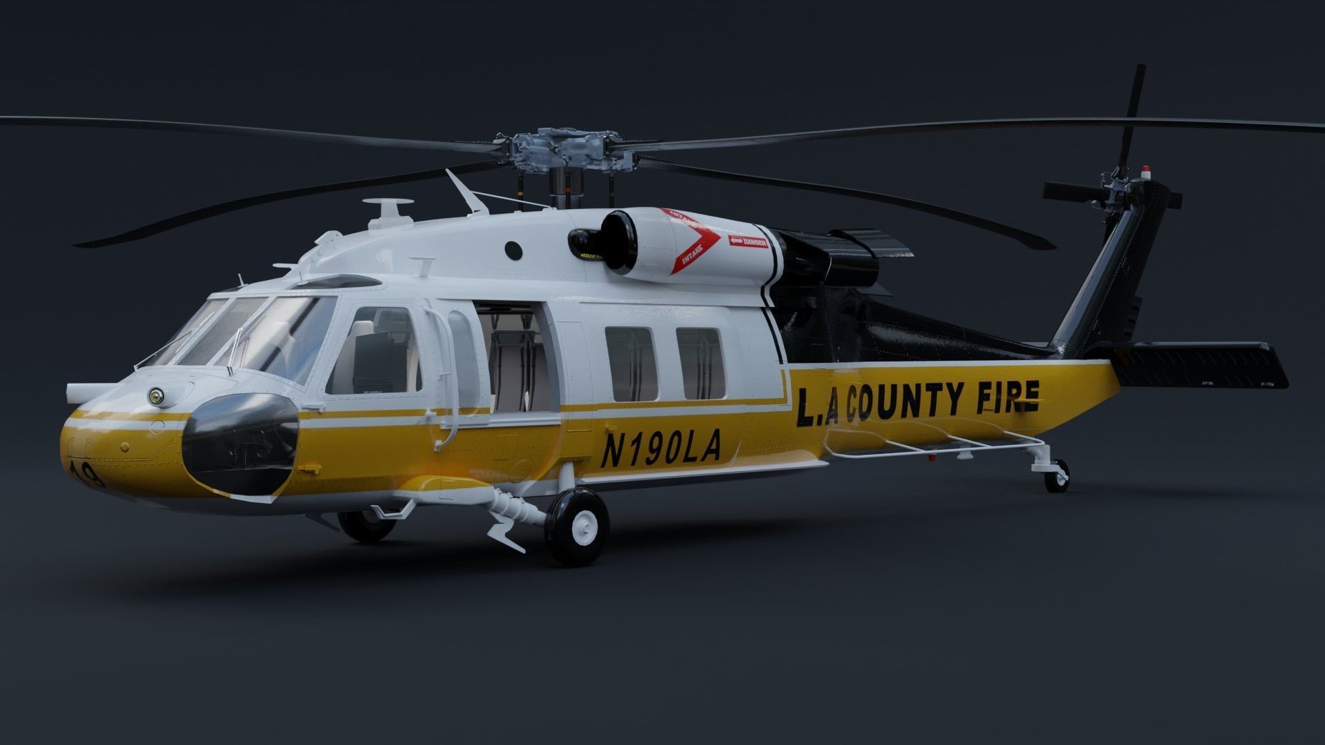 Sikorsky UH-60 Black Hawk plus 7 Skins 3D model | CGTrader