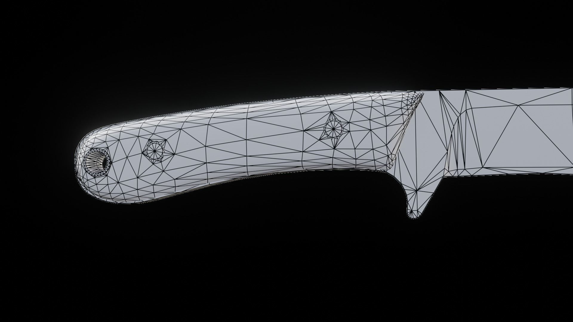 Machete free VR / AR / low-poly 3D model | CGTrader