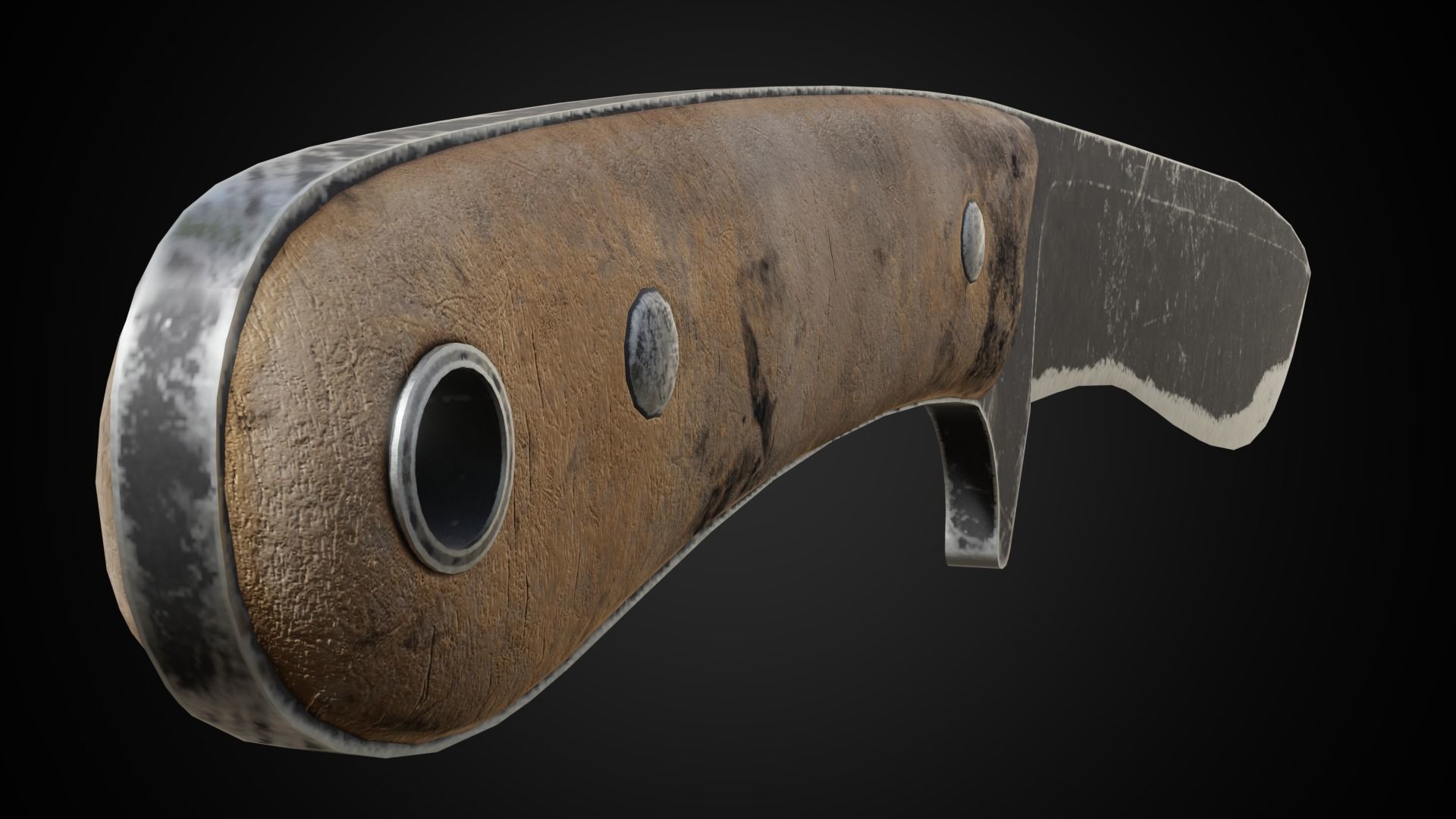 Machete knife free VR / AR / low-poly 3D model | CGTrader