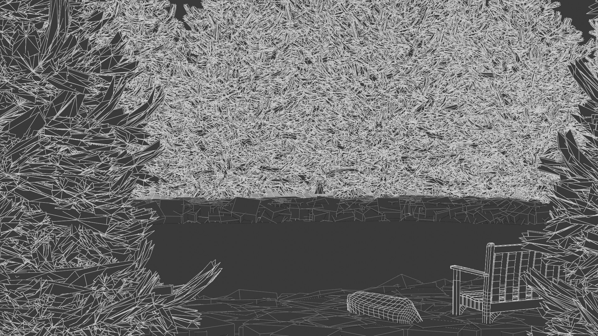 Lake View Scene 3D model | CGTrader