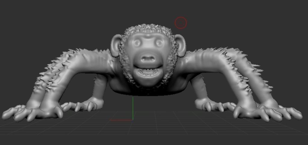 Spider Monkey 3D model 3D printable | CGTrader