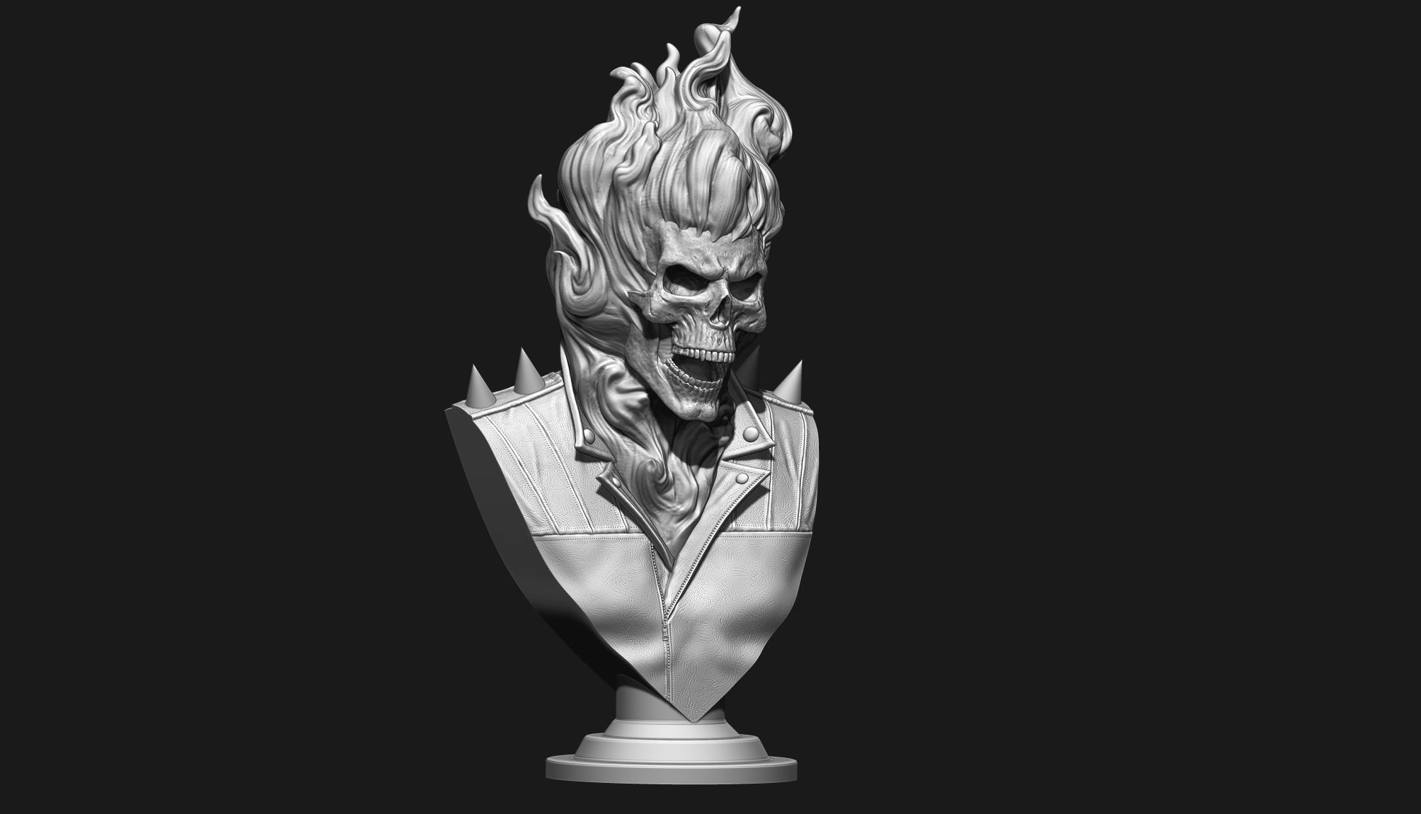 Ghost Rider 3D model 3D printable | CGTrader