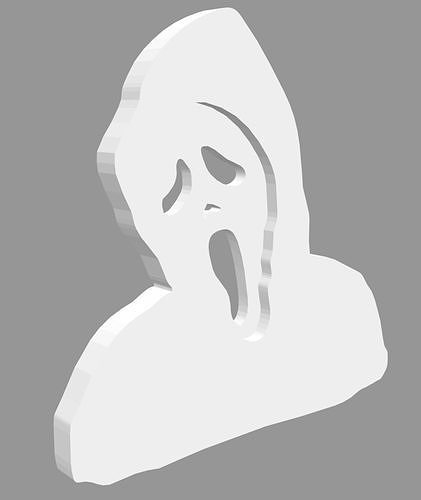 Scream Tray 3D model 3D printable | CGTrader