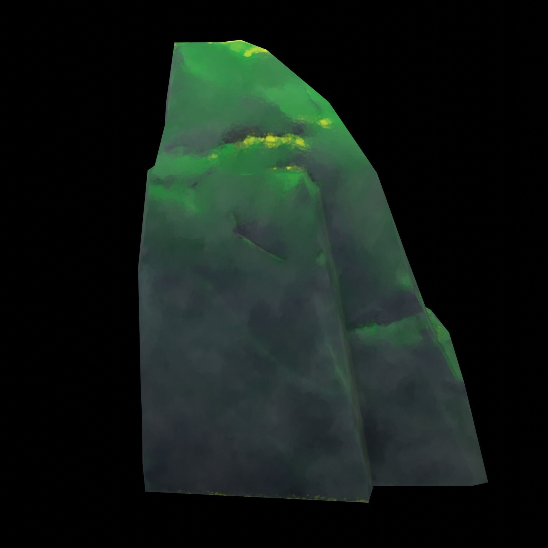 3D model Stylized Ghibli Rocks 2 VR / AR / low-poly | CGTrader