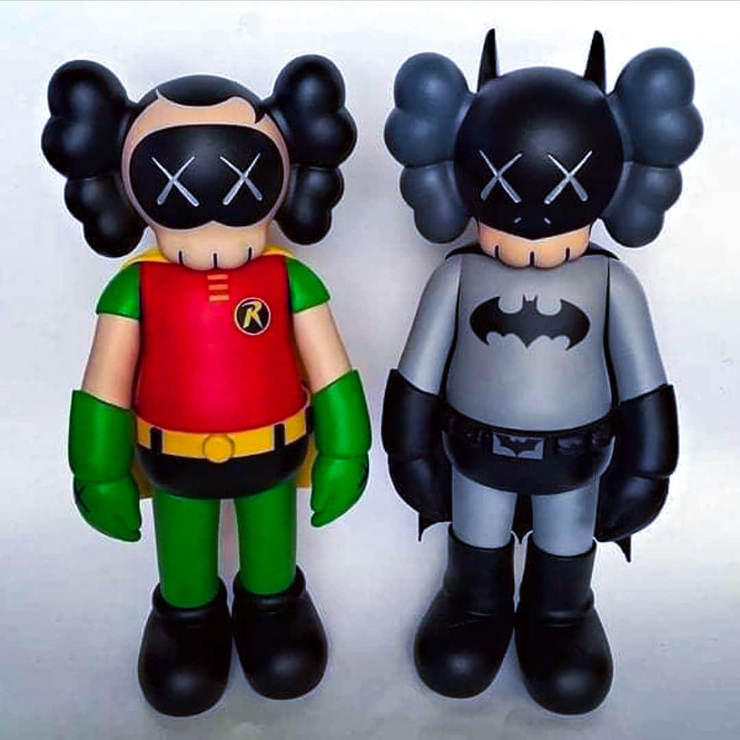 Kaws Classic Batman x Robin for Print 3D model 3D printable | CGTrader