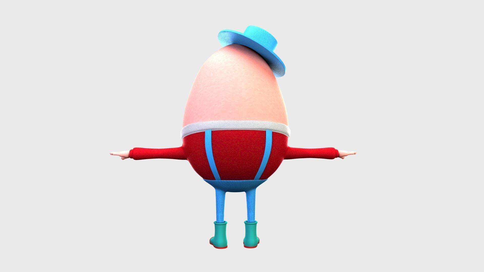 Humpty Dumpty 3D model | CGTrader