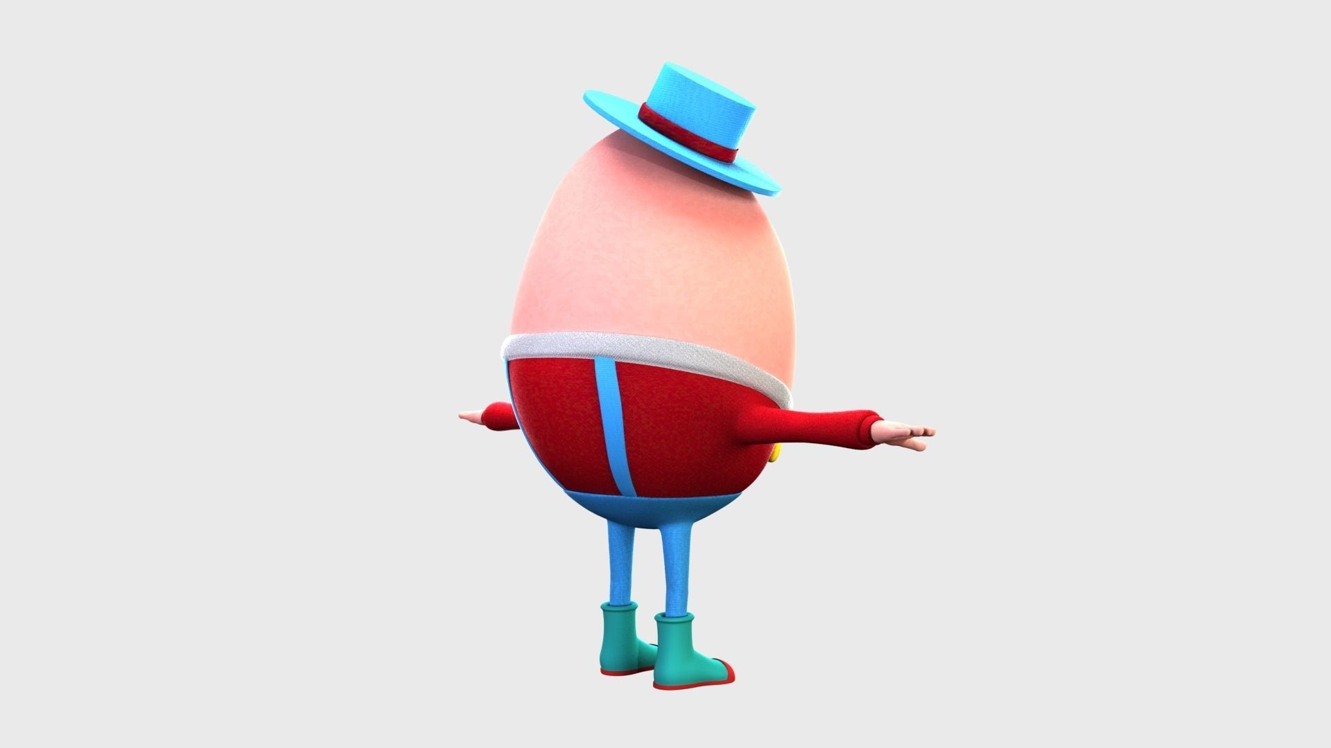 Humpty Dumpty 3D model | CGTrader