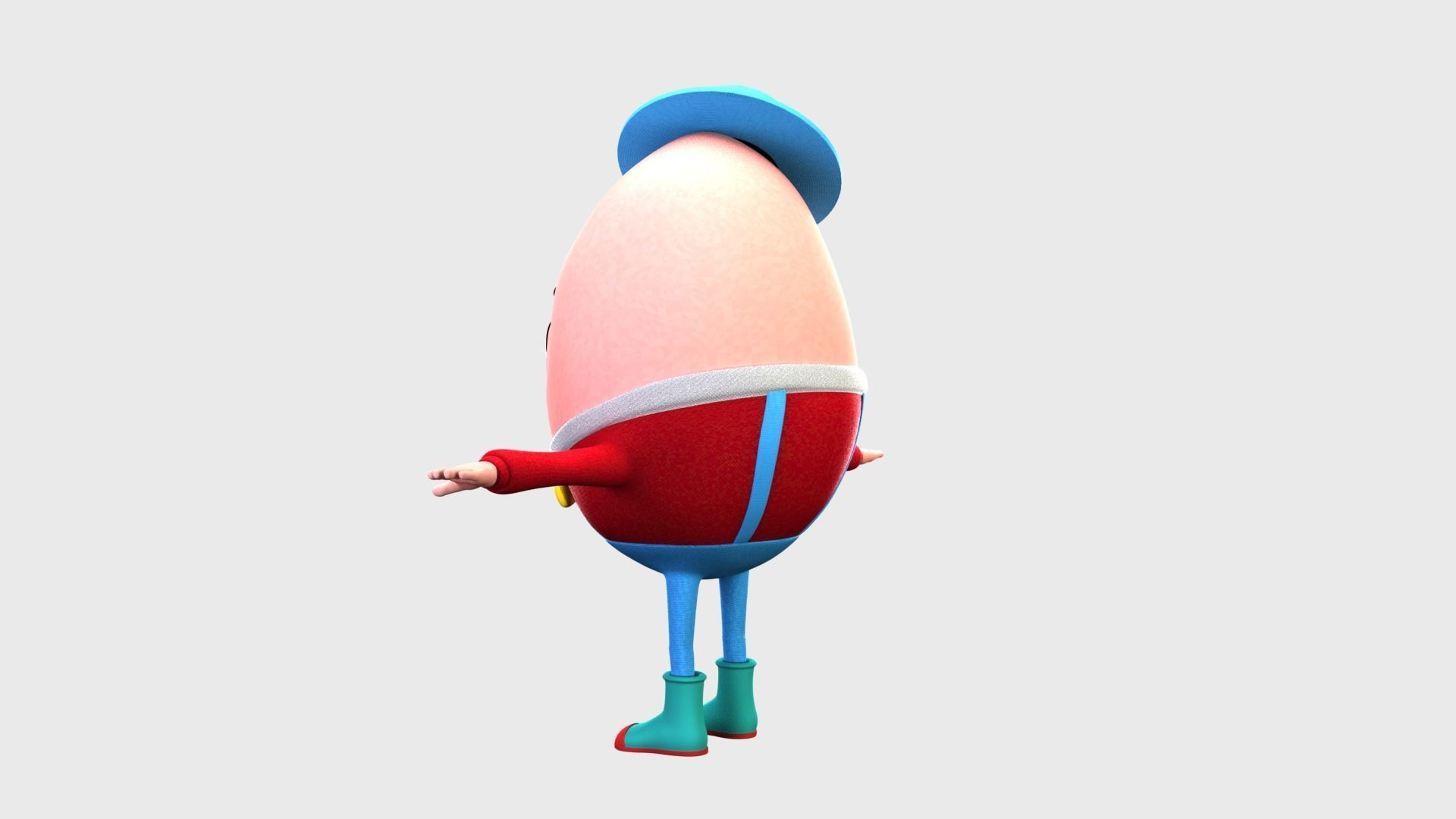 Humpty Dumpty 3D model | CGTrader