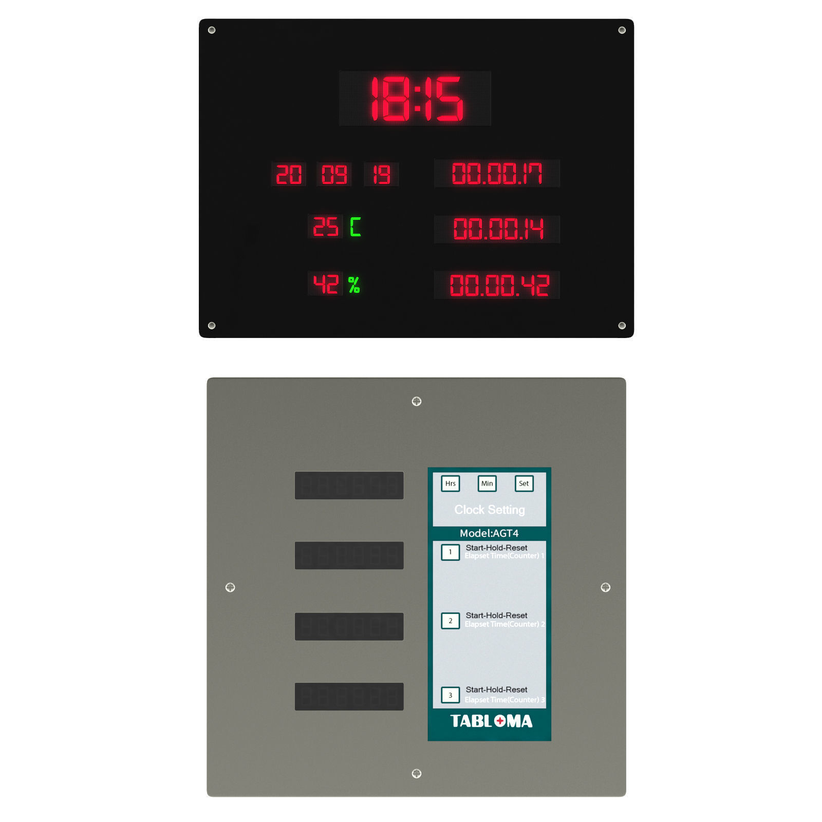 Operating Room Clock Hospital Equipment 4 3D model | CGTrader