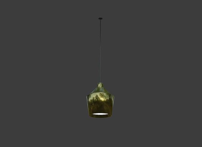 Ceiling lamp free 3D model | CGTrader