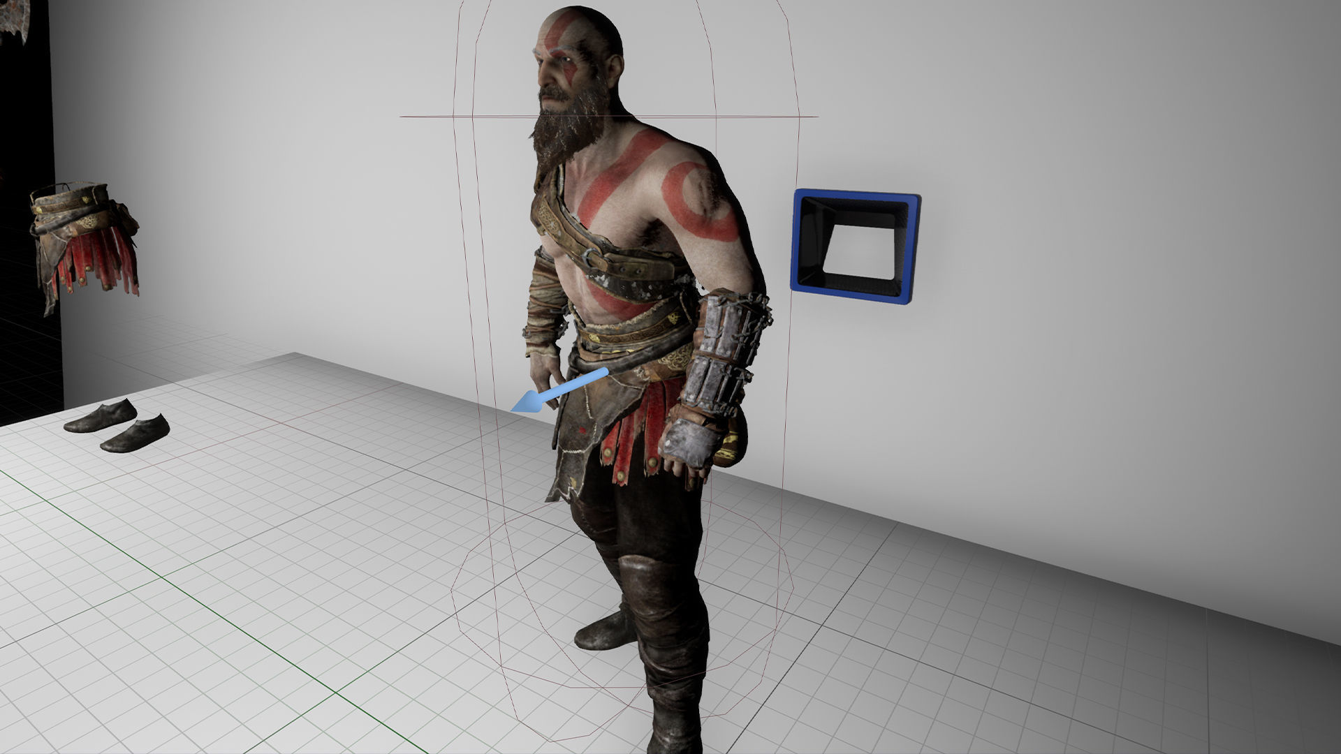 3D model God Of War kratos VR / AR / low-poly | CGTrader