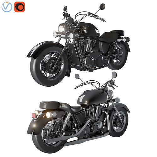 Honda Shadow 3D model | CGTrader