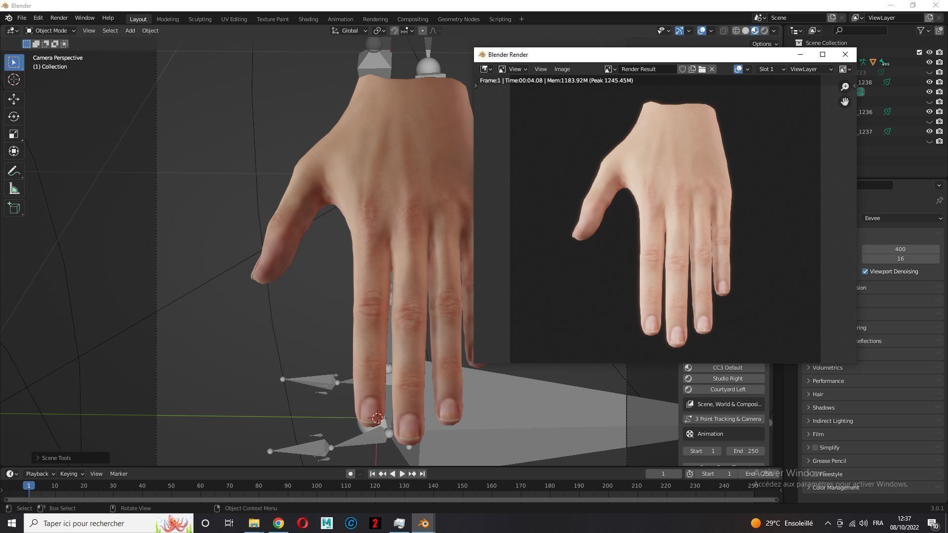 3D model Realistic Hand VR VR / AR / low-poly | CGTrader