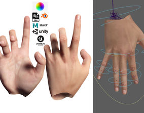 Rigged Hand 3D Models | CGTrader