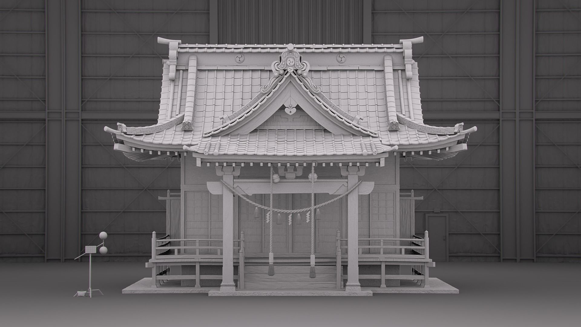 Shinto Shrine Japanese Temple 3D model | CGTrader