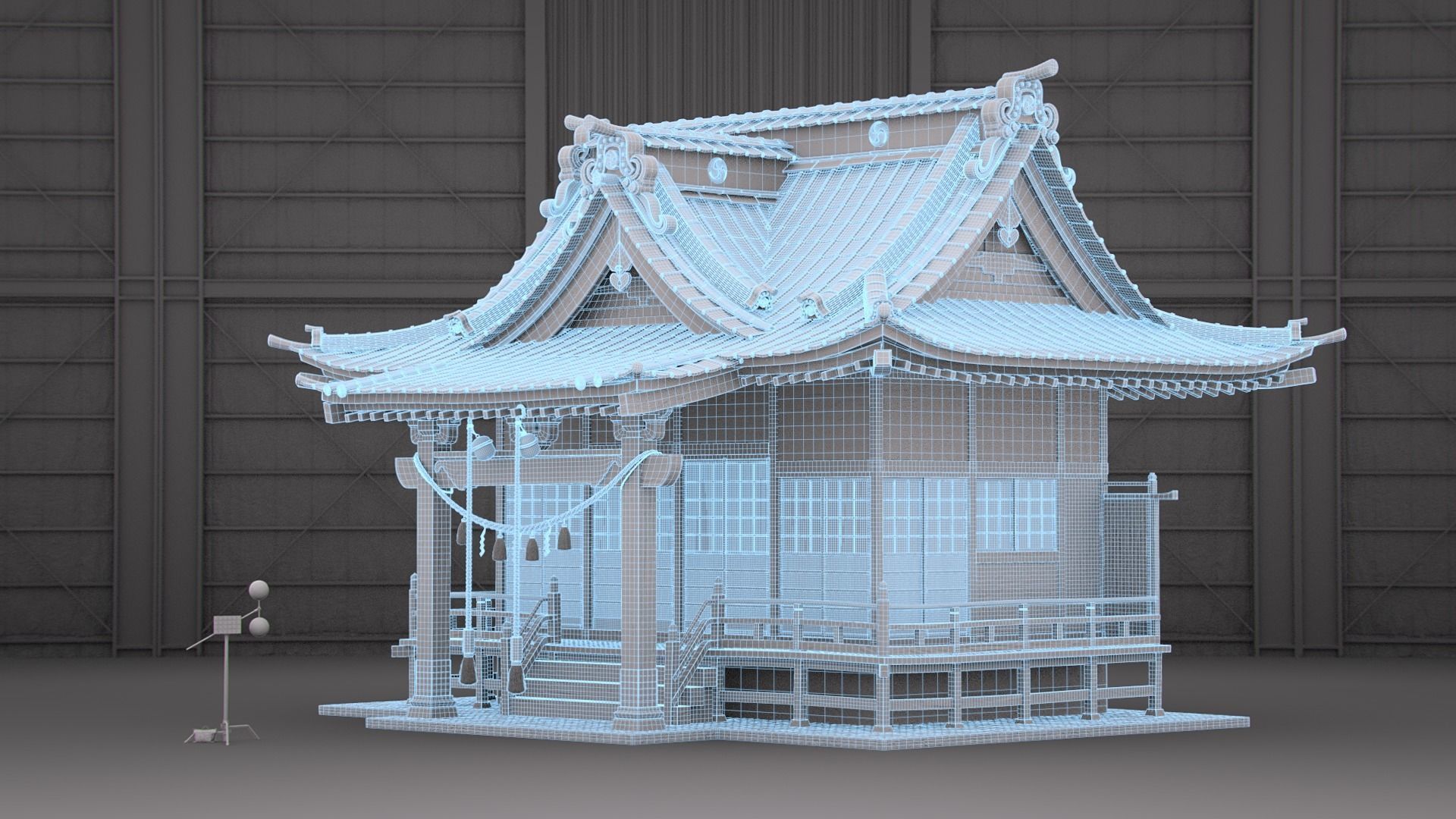 Shinto Shrine Japanese Temple 3D model | CGTrader