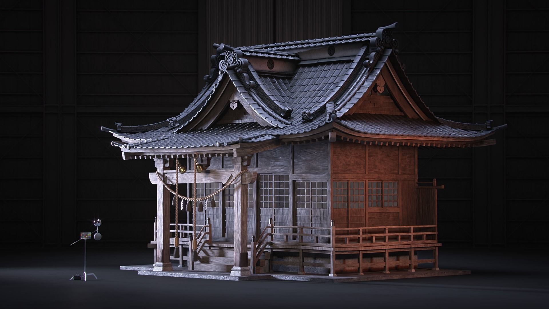 Shinto Shrine Japanese Temple 3D model | CGTrader