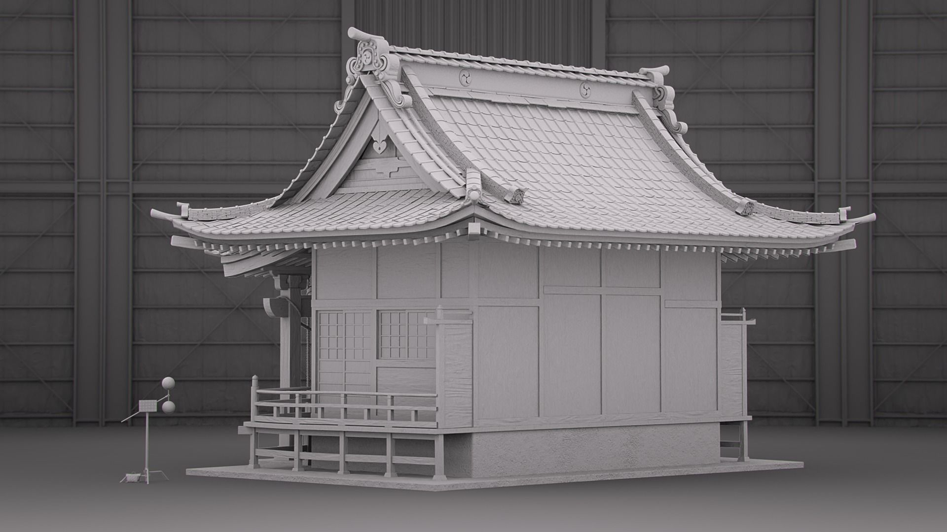 Shinto Shrine Japanese Temple 3D model | CGTrader