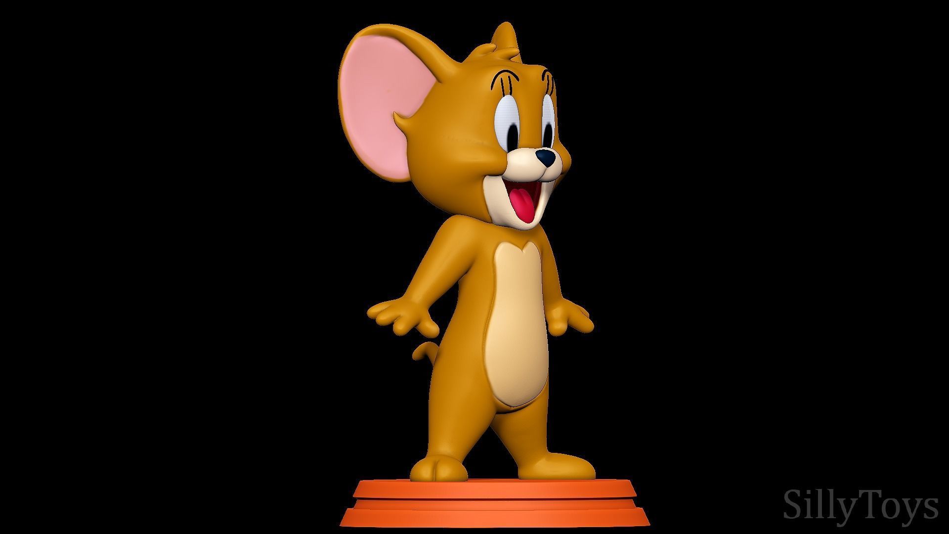 Jerry - Tom and Jerry 3D model 3D printable | CGTrader