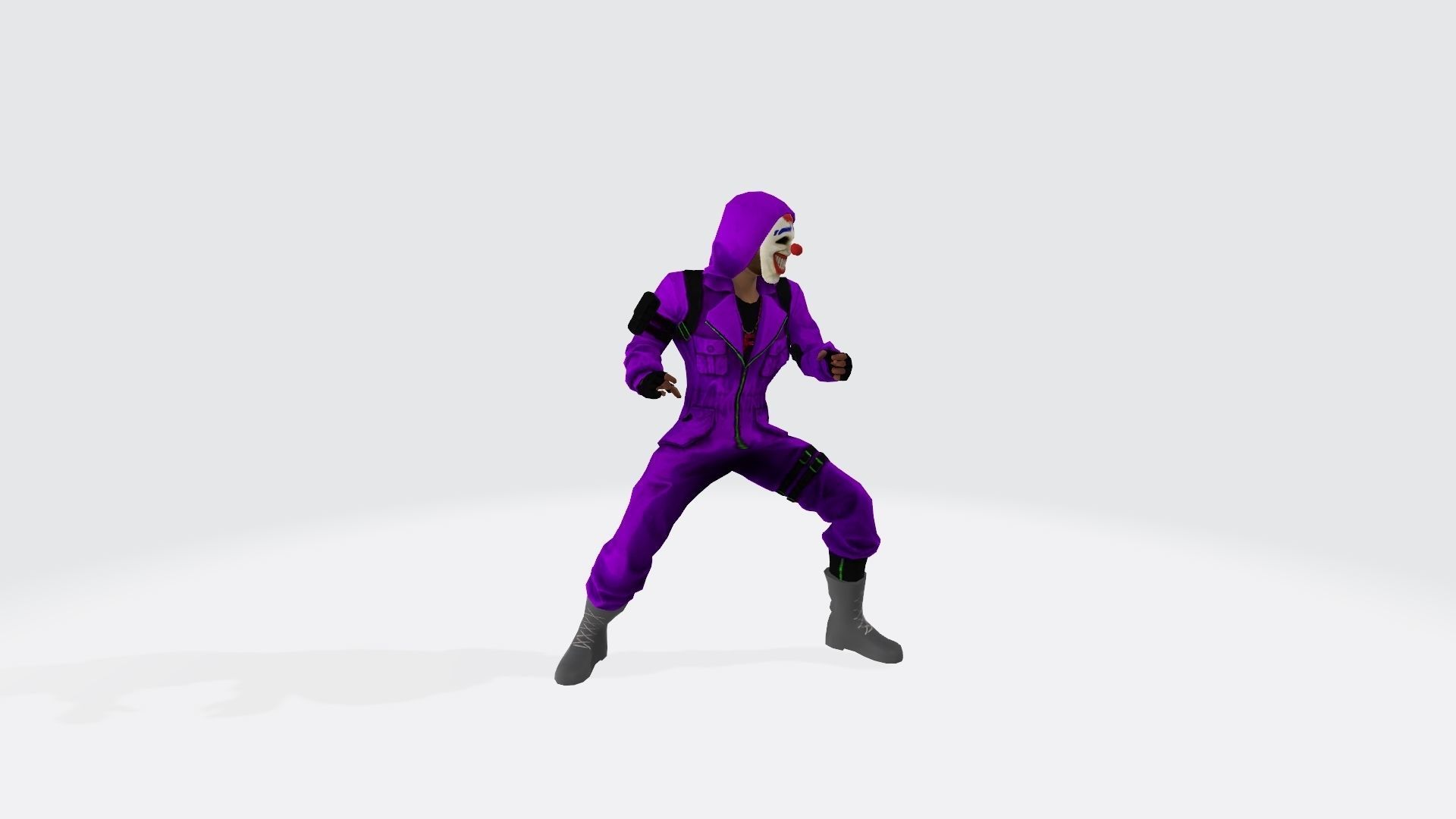 3D model Game Criminal Character VR / AR / low-poly | CGTrader