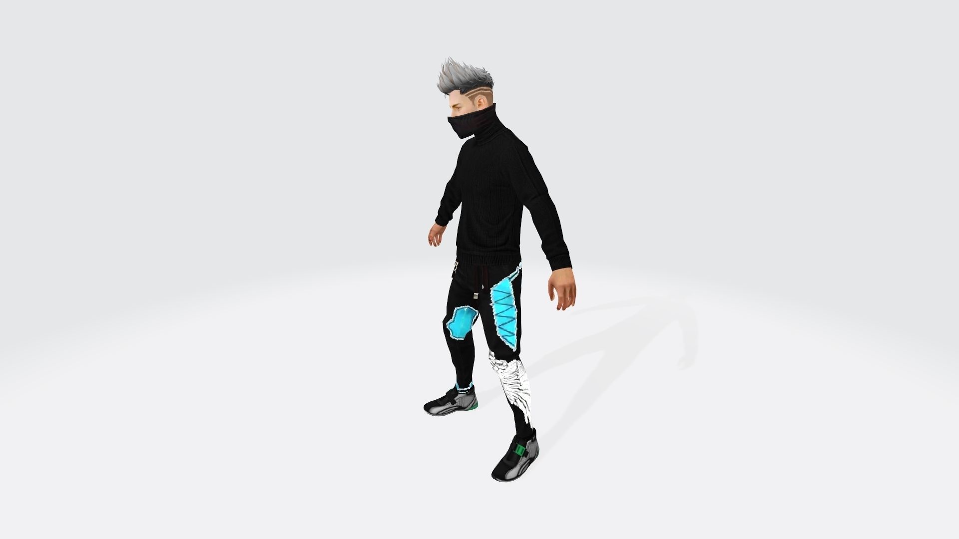 3D model Game character Free fire VR / AR / low-poly | CGTrader