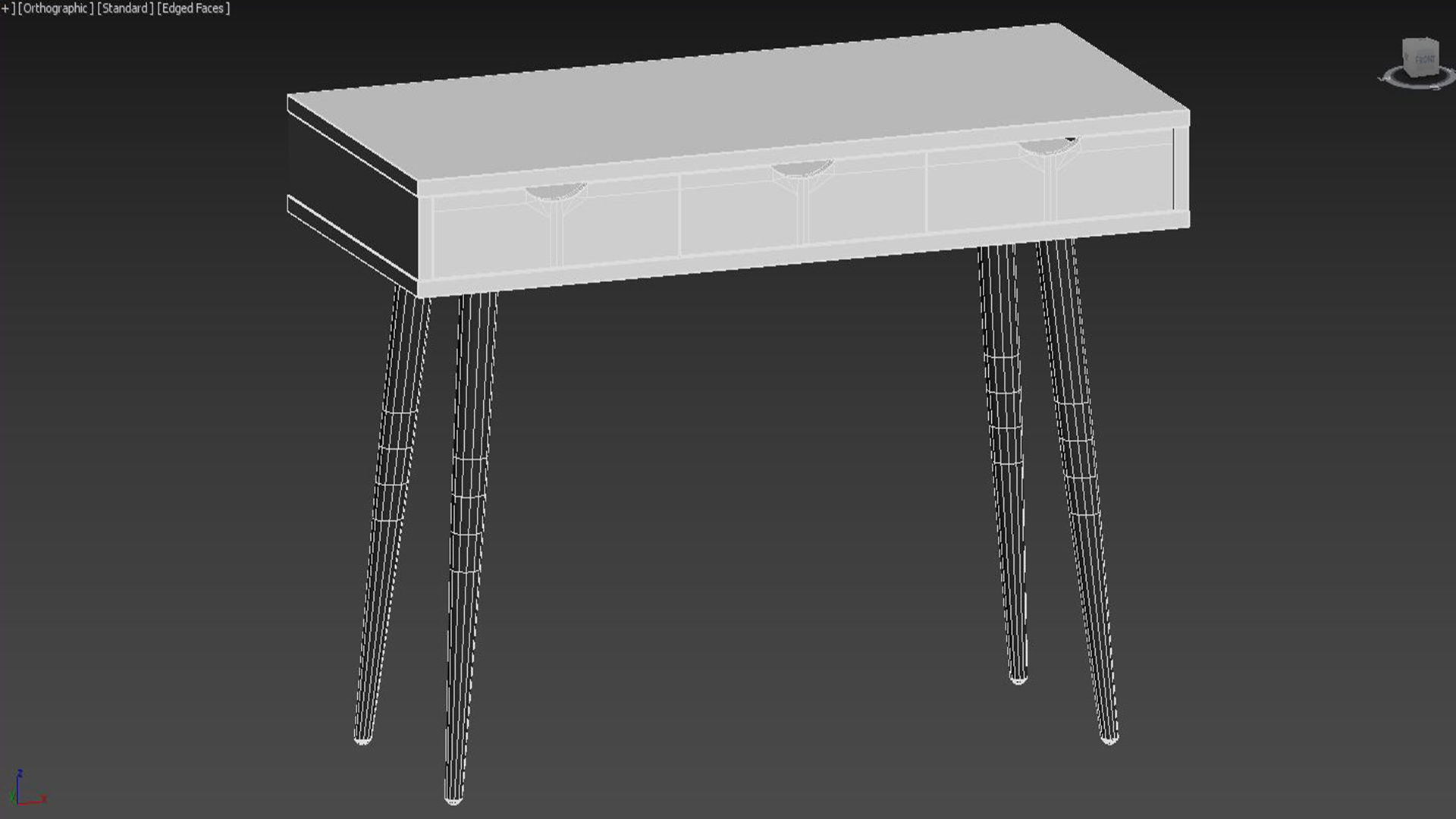 Neptune desk 3D model | CGTrader