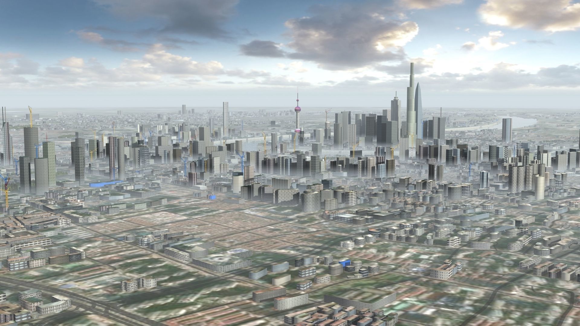 Shanghai City China 3D model | CGTrader