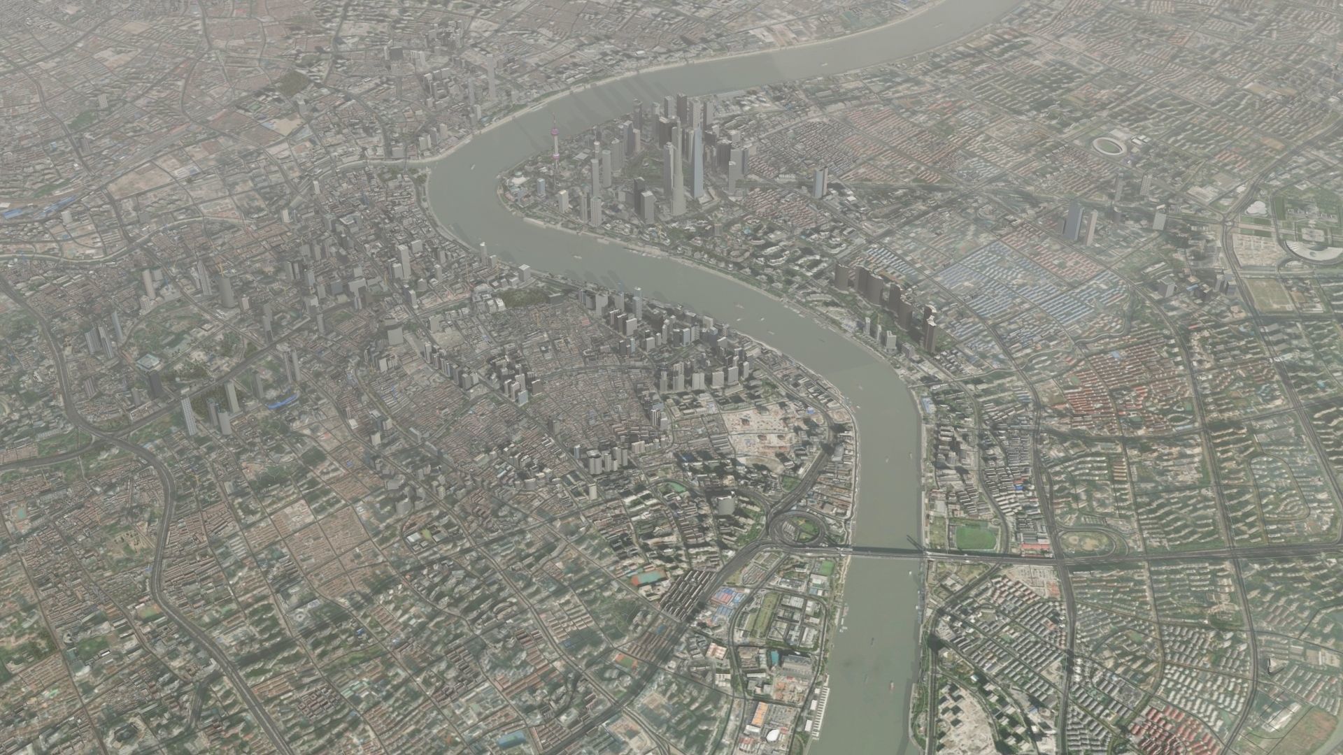 Shanghai City China 3D model | CGTrader
