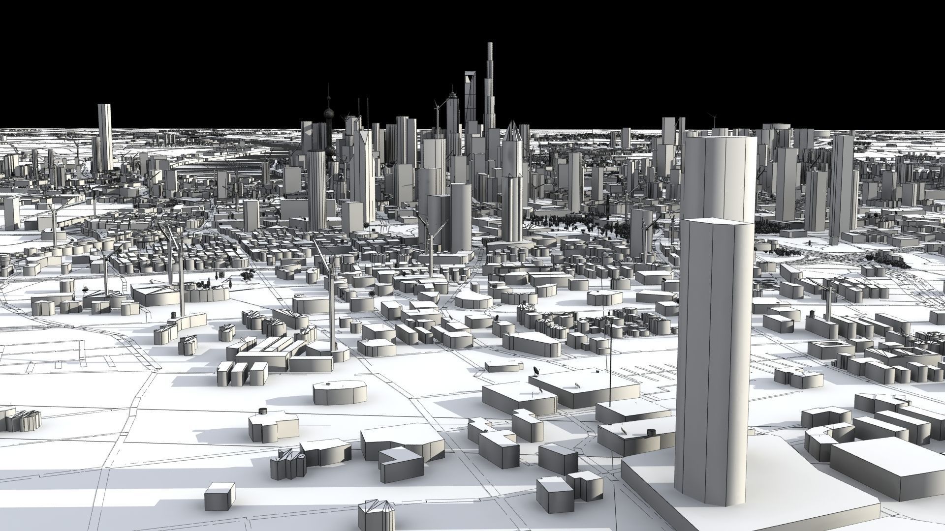Shanghai City China 3D model | CGTrader