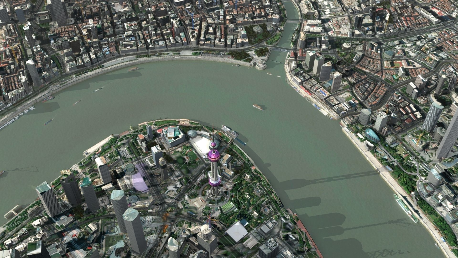 Shanghai City China 3D model | CGTrader