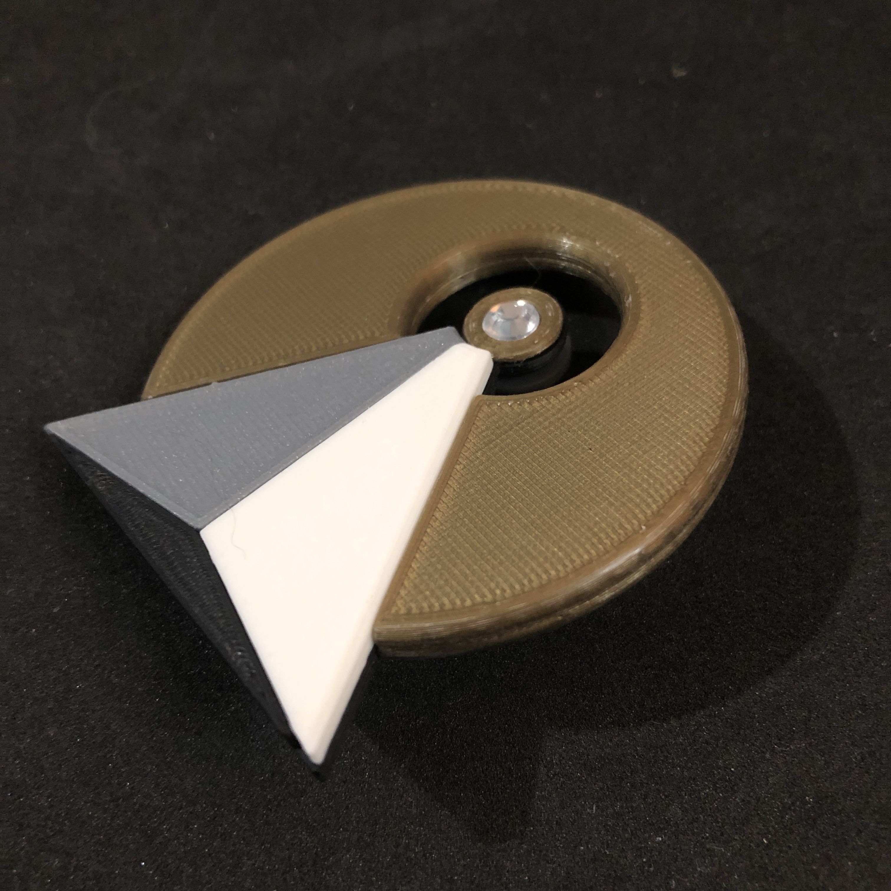 Vulcan IDIC Emblem Badge 3D model 3D printable | CGTrader