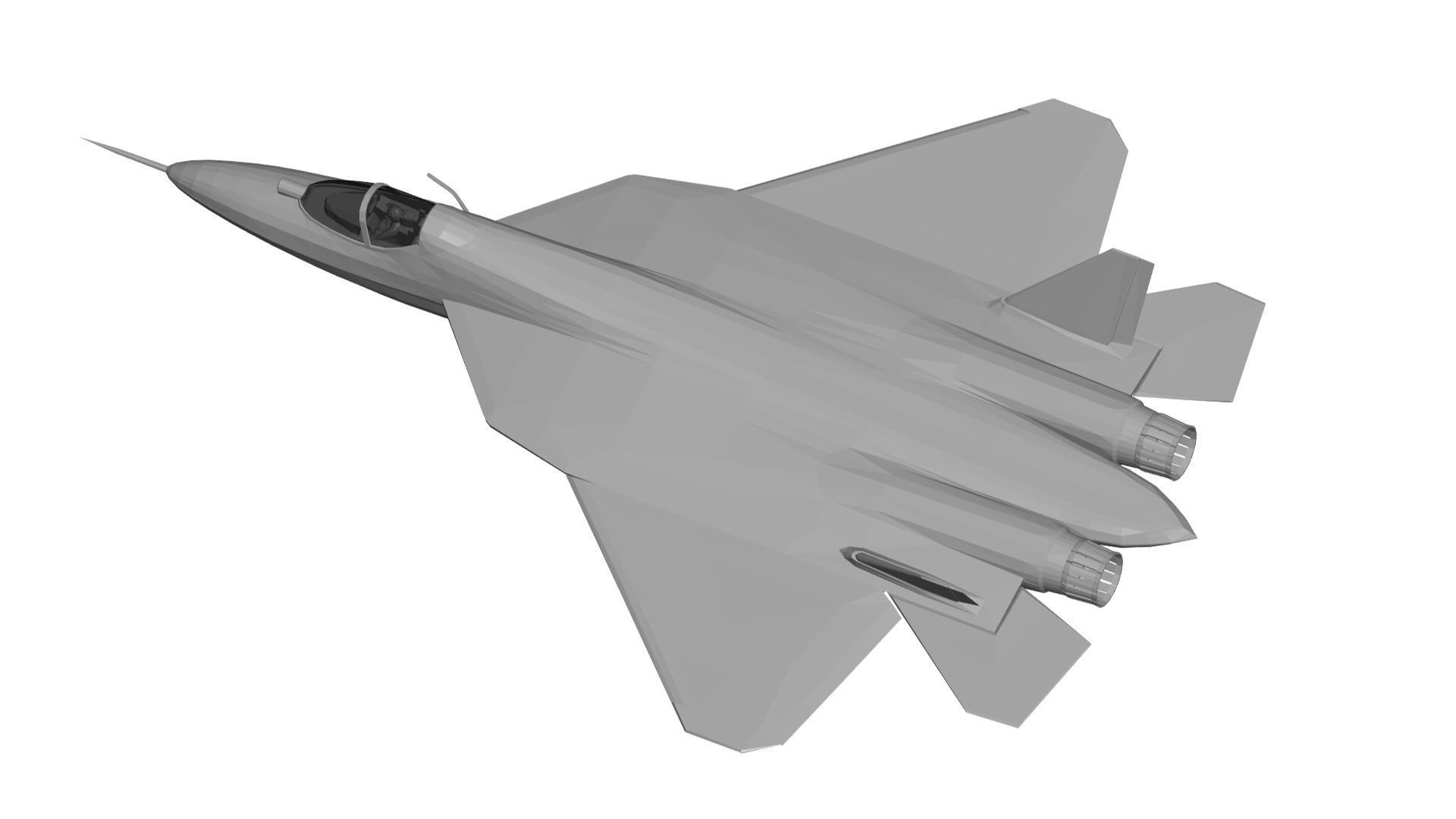 Sukhoi Su-57 3D model | CGTrader