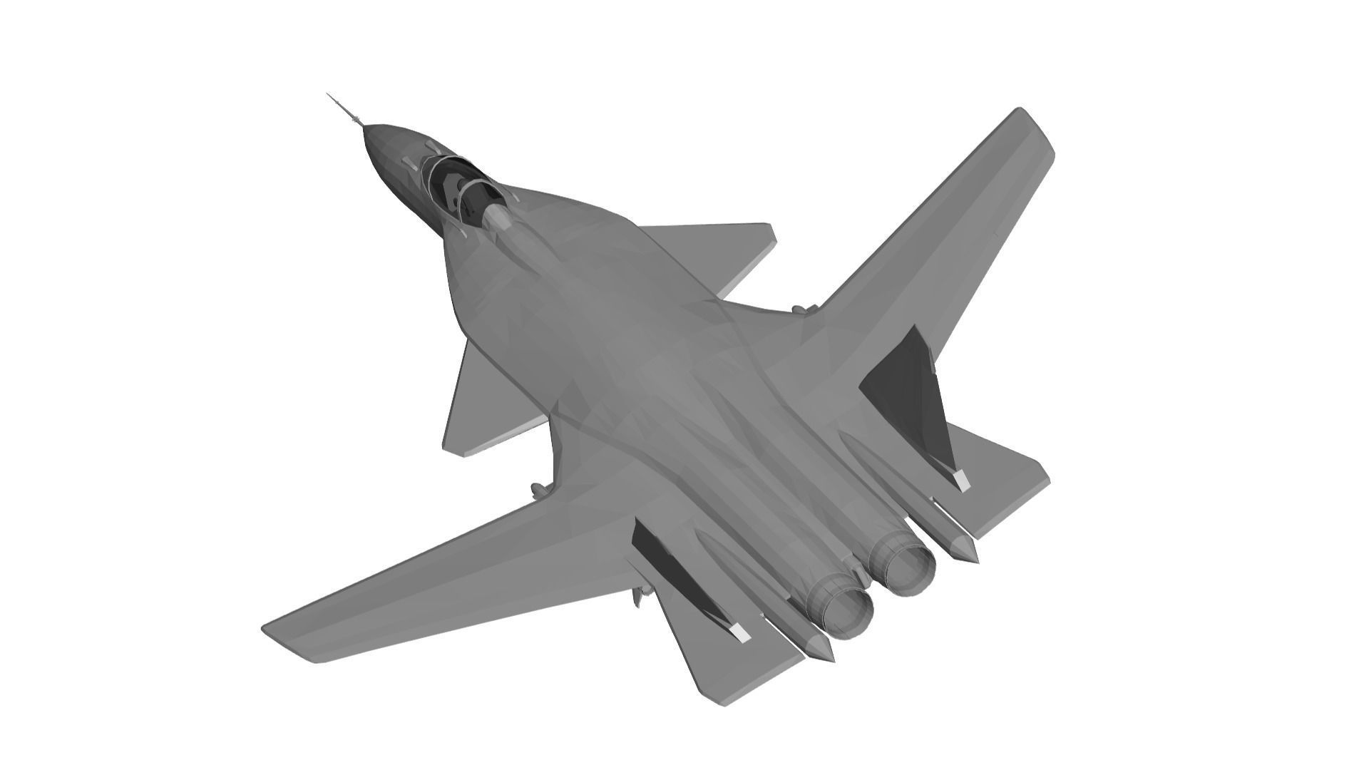 Soukhoi Su 47 Berkut 3D model | CGTrader