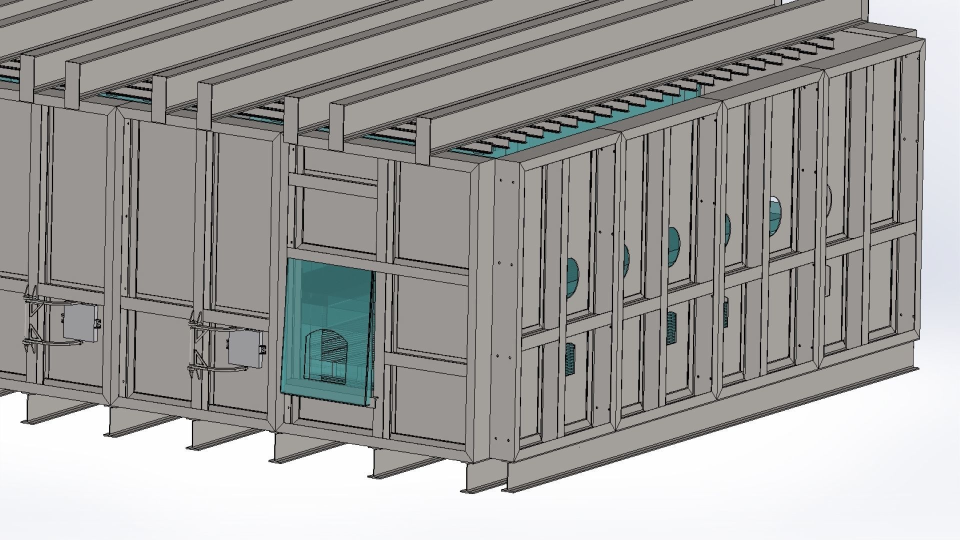 50 ton rolling mill oven 6000 mm width 3D model animated rigged | CGTrader