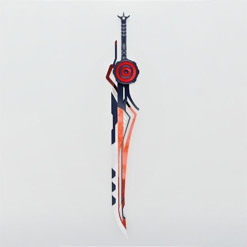 3D model Anime sword lowpoly VR / AR / low-poly | CGTrader