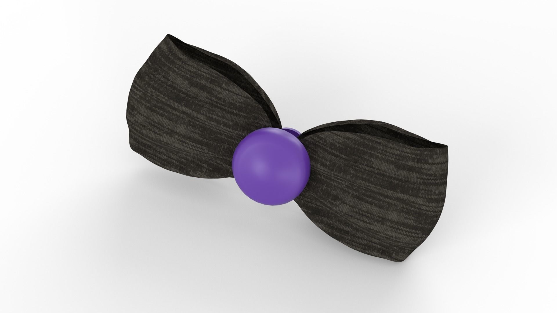 3D model Hair bow VR / AR / low-poly | CGTrader