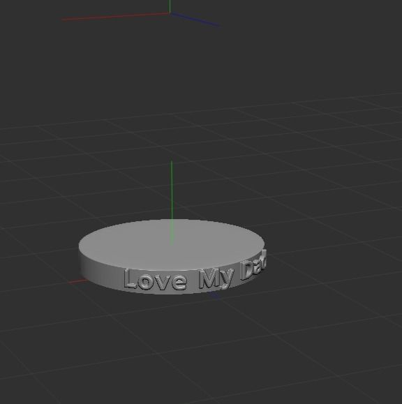 Fathers day base 3D model 3D printable | CGTrader