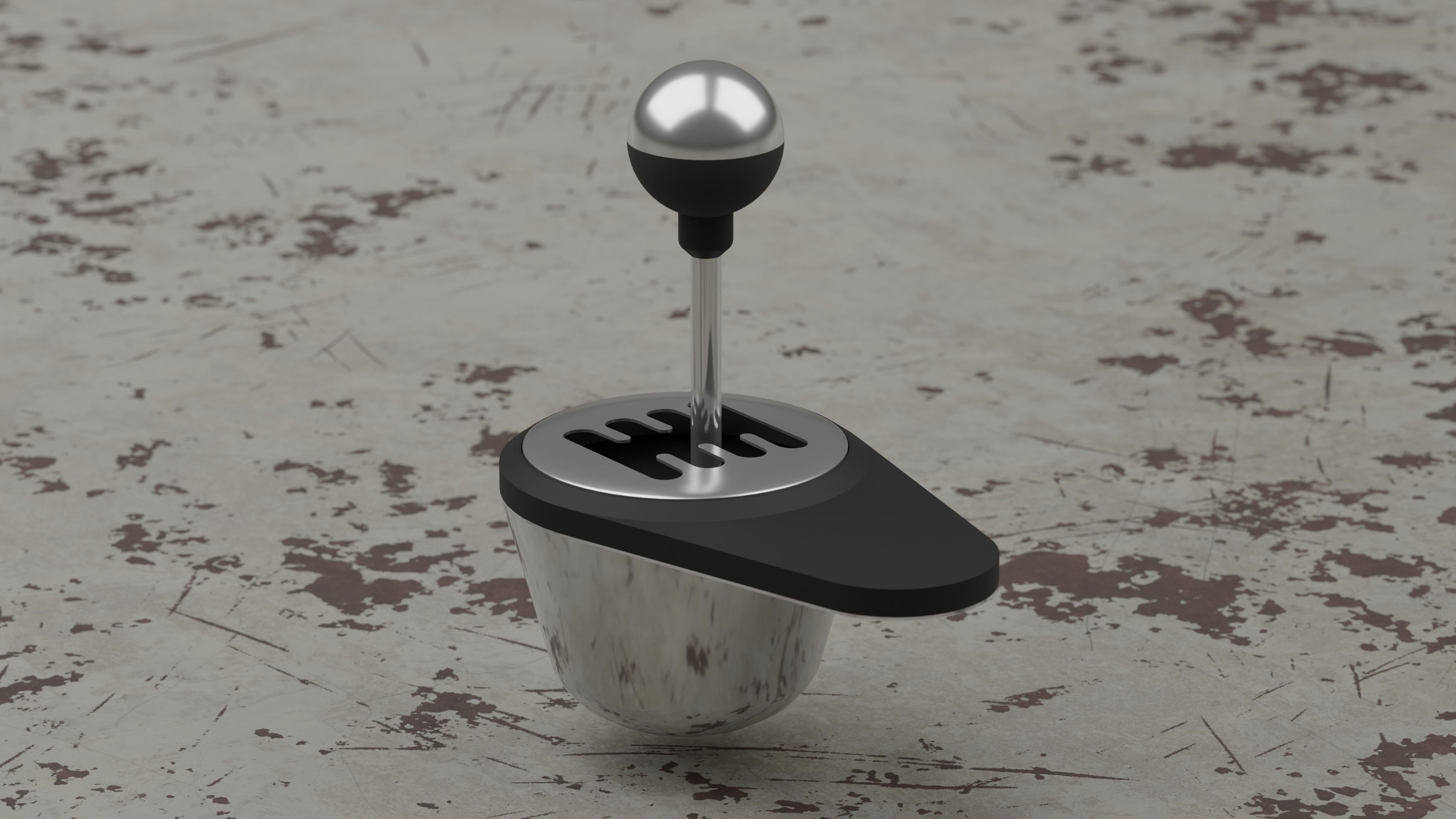 H-pattern shifter Trustbachelor TB8A for racing simulator free 3D model ...