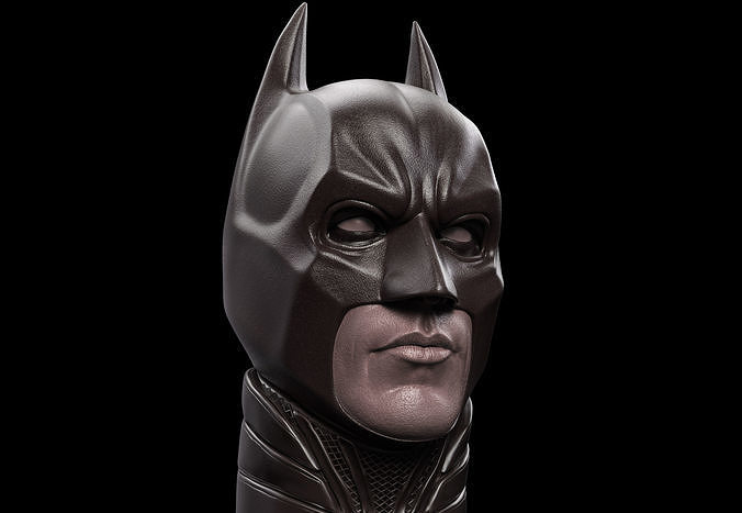 Batman Face Christian Bale