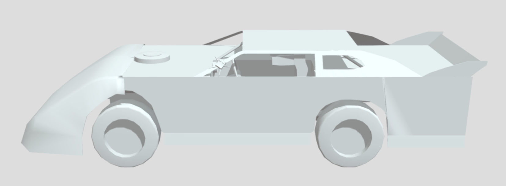 Dirt late model 3D model | CGTrader