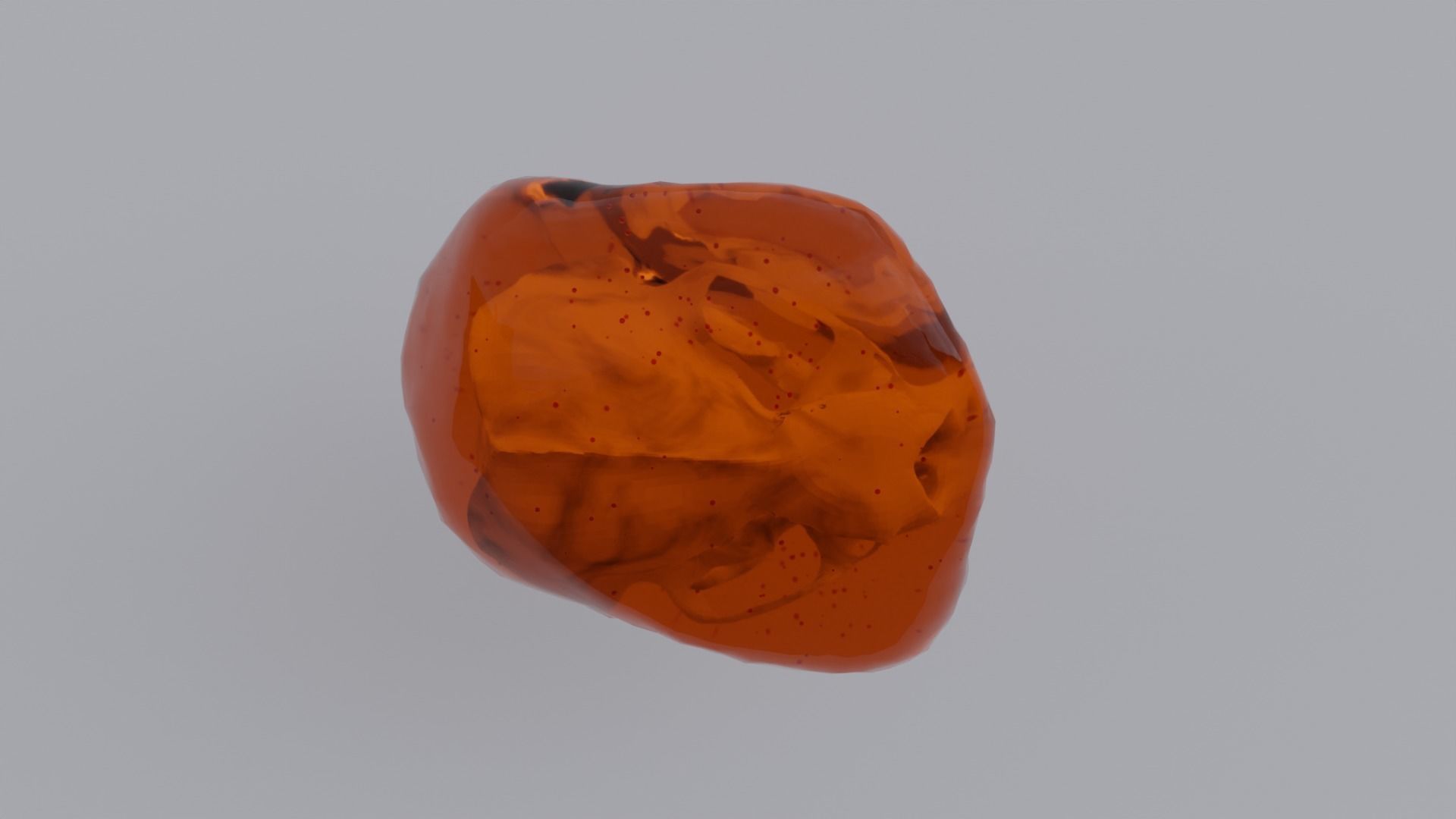 Sea Otter Skull Trapped within Amber 3D model | CGTrader