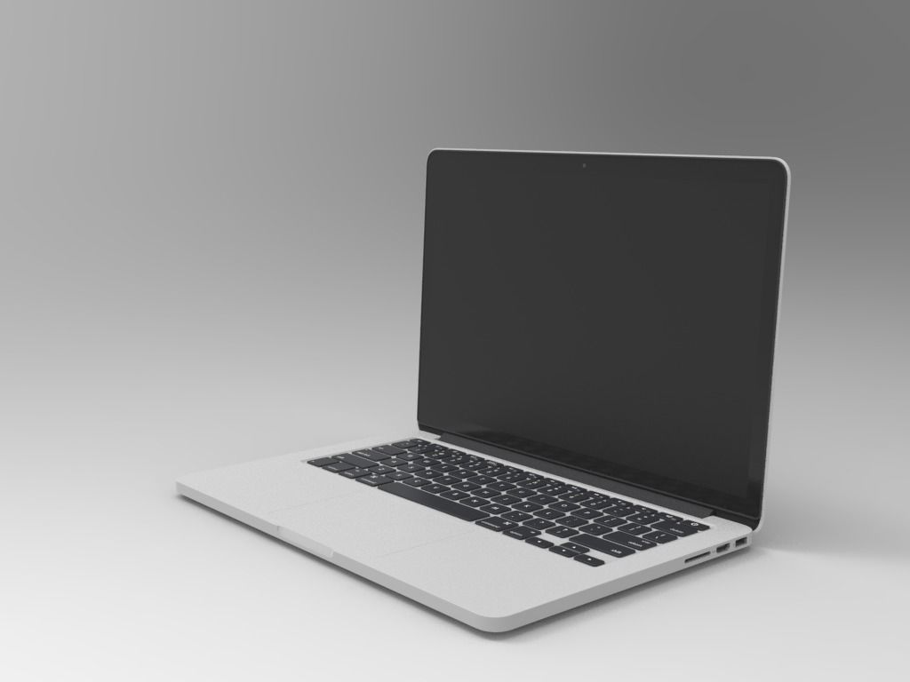 Apple MacBook Pro 3D model | CGTrader
