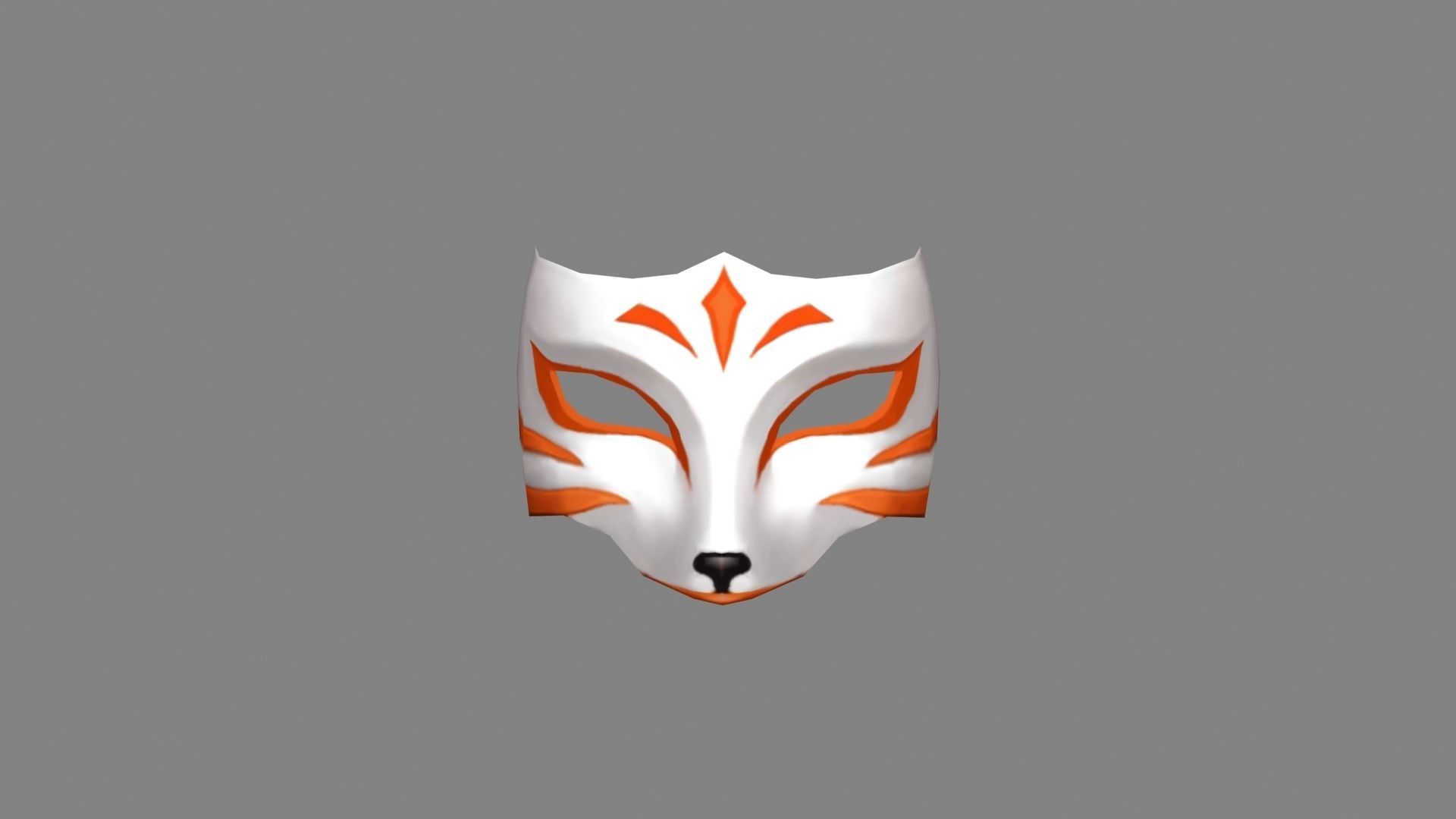 3D model fox mask VR / AR / low-poly | CGTrader