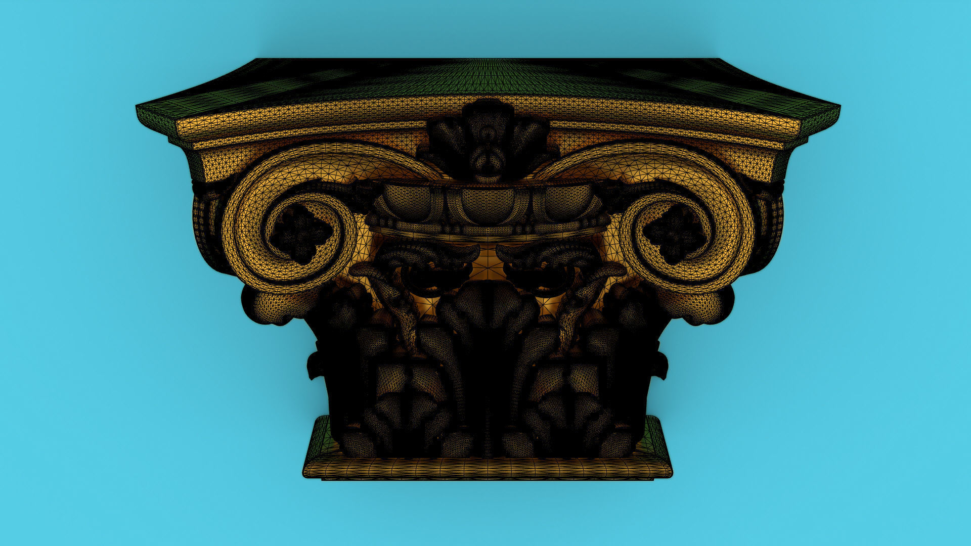 Modern Capital 3D model | CGTrader