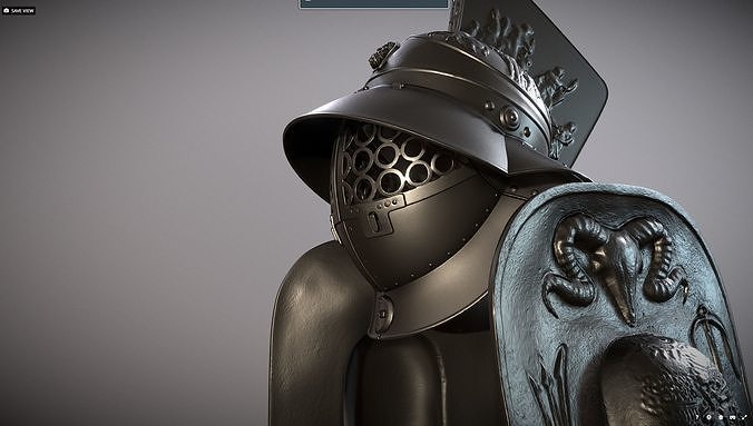 Gladiator armor set I 3D model | CGTrader