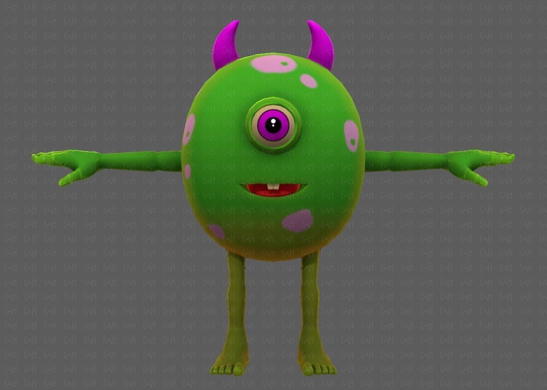3D model Monster V06 VR / AR / low-poly | CGTrader