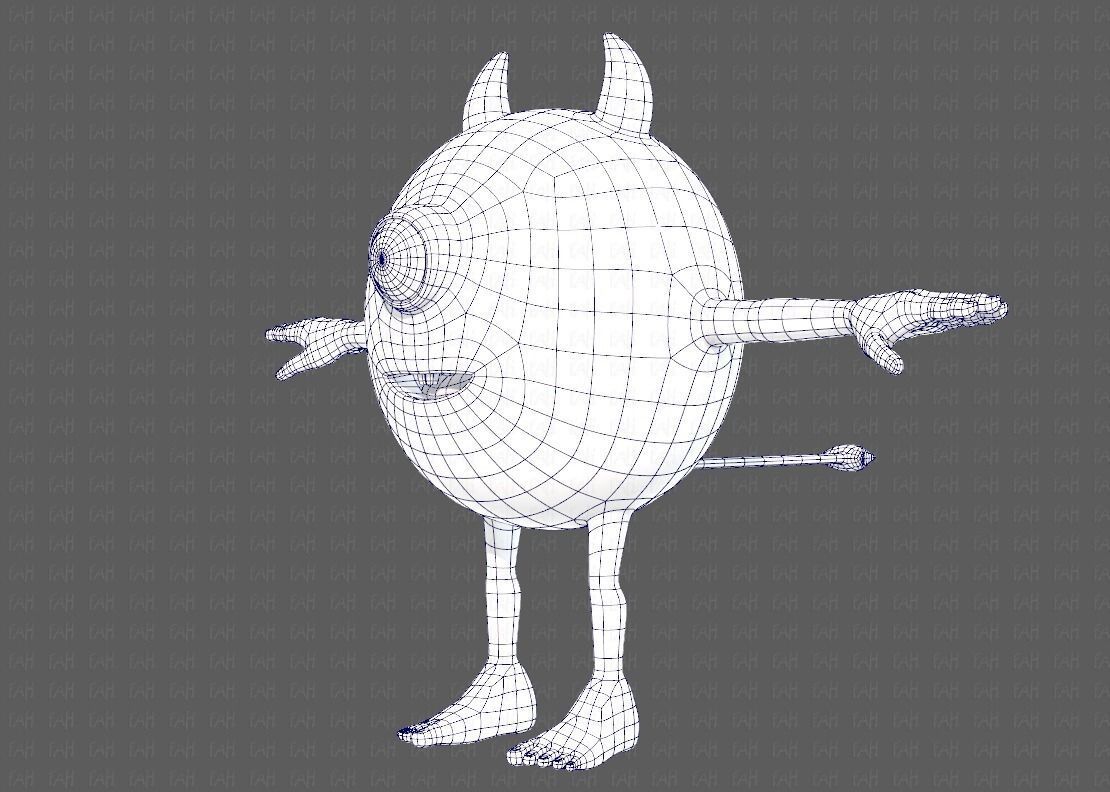 3D model Monster V06 VR / AR / low-poly | CGTrader