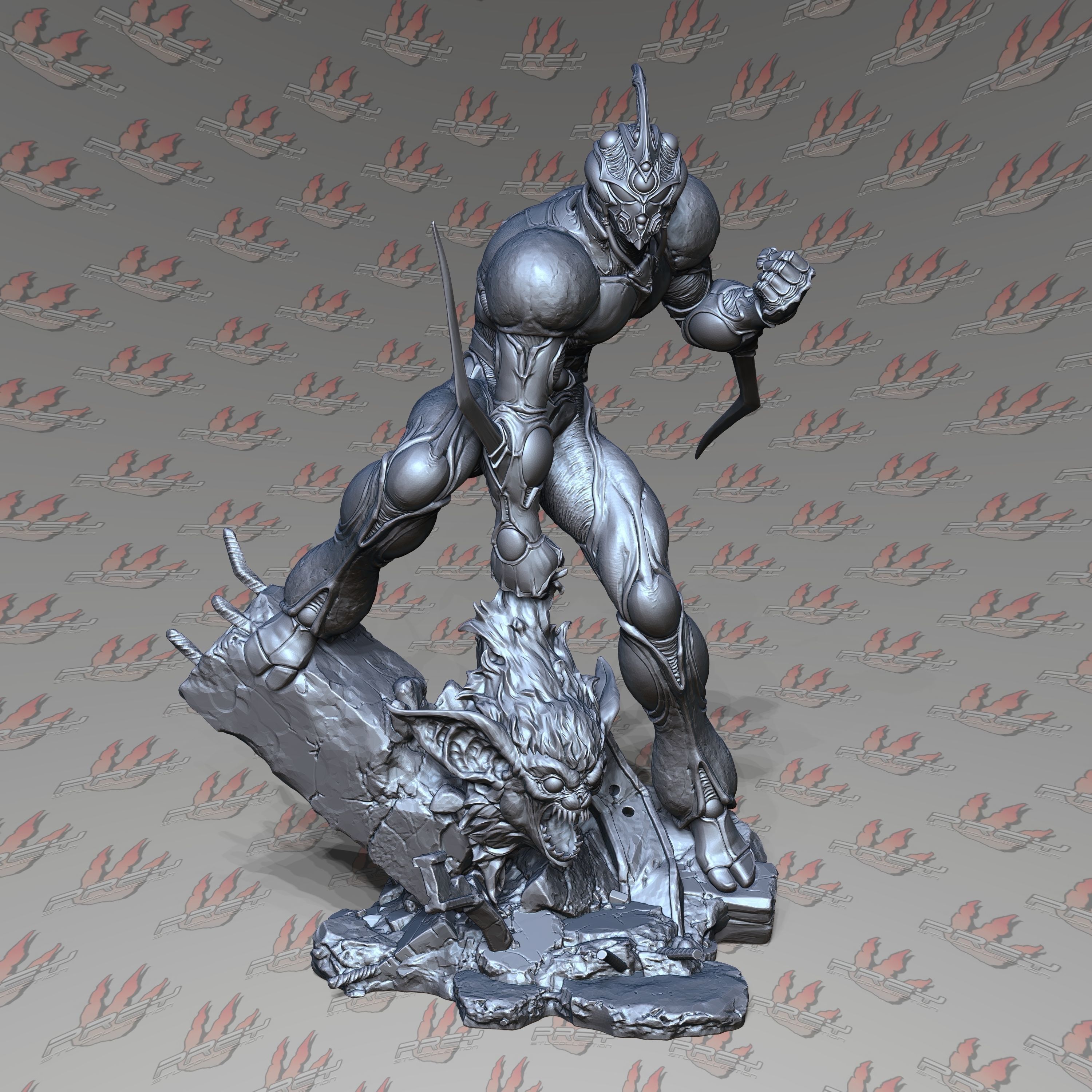 Guyver 1-10 3D model 3D printable | CGTrader