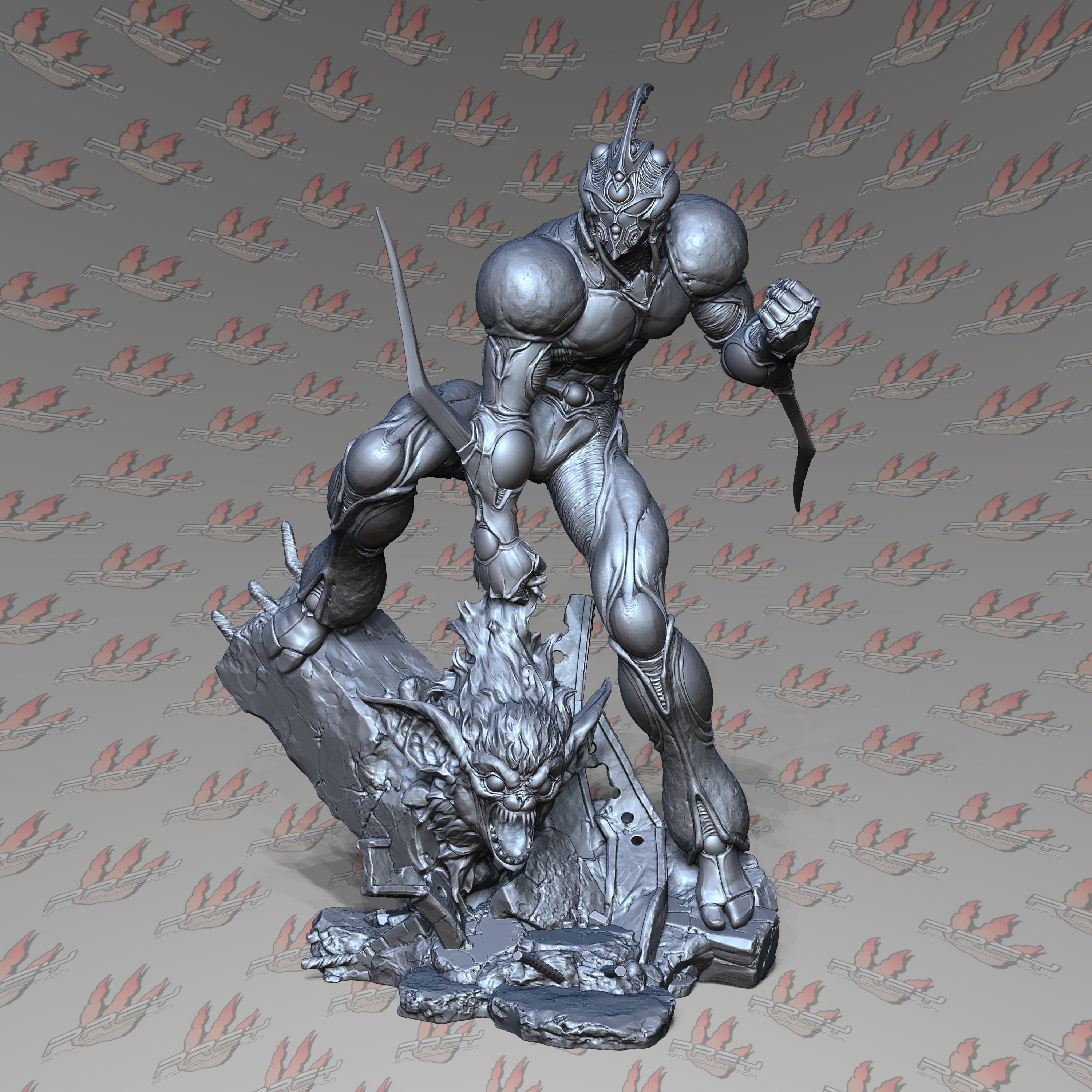 Guyver 1-24 3D model 3D printable | CGTrader